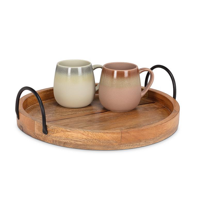 Round Tray w/Handles – Hampton Home Living